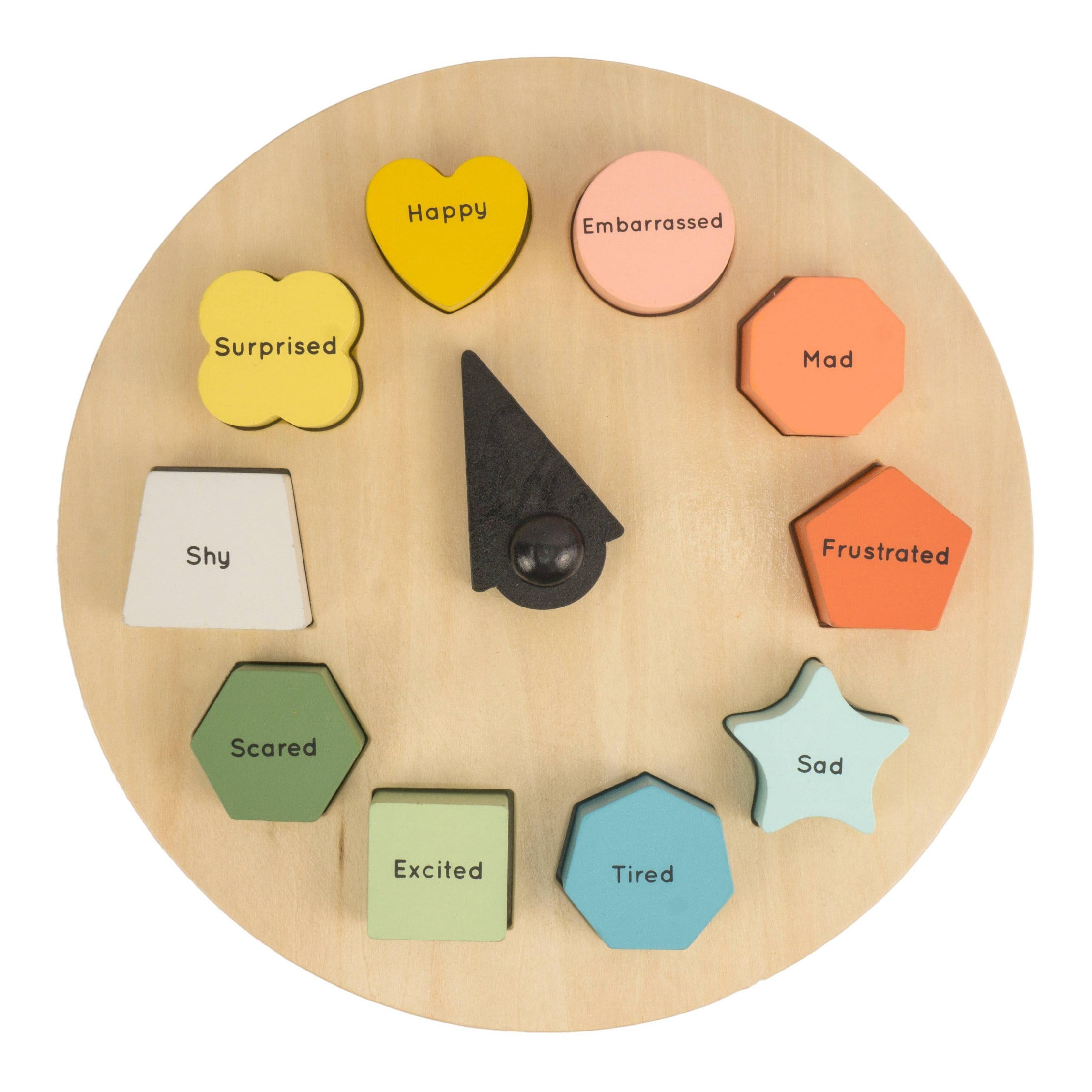 Shapes of Emotions Wood Puzzle - Walmart.com