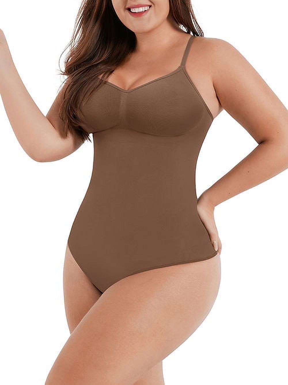 Mid Thigh Arm Control Bodysuit Body Shaperarm Shapewear