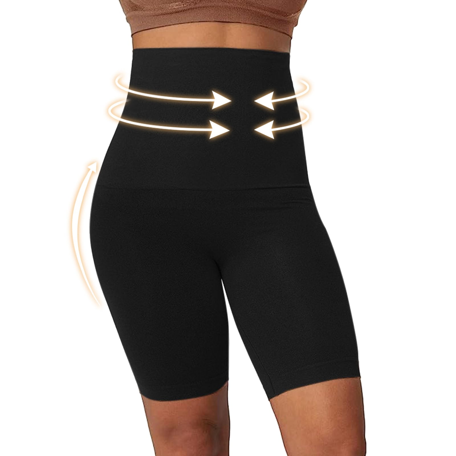 Shapewear for Women Tummy Control High Waisted Shorts Thigh Slimming ...