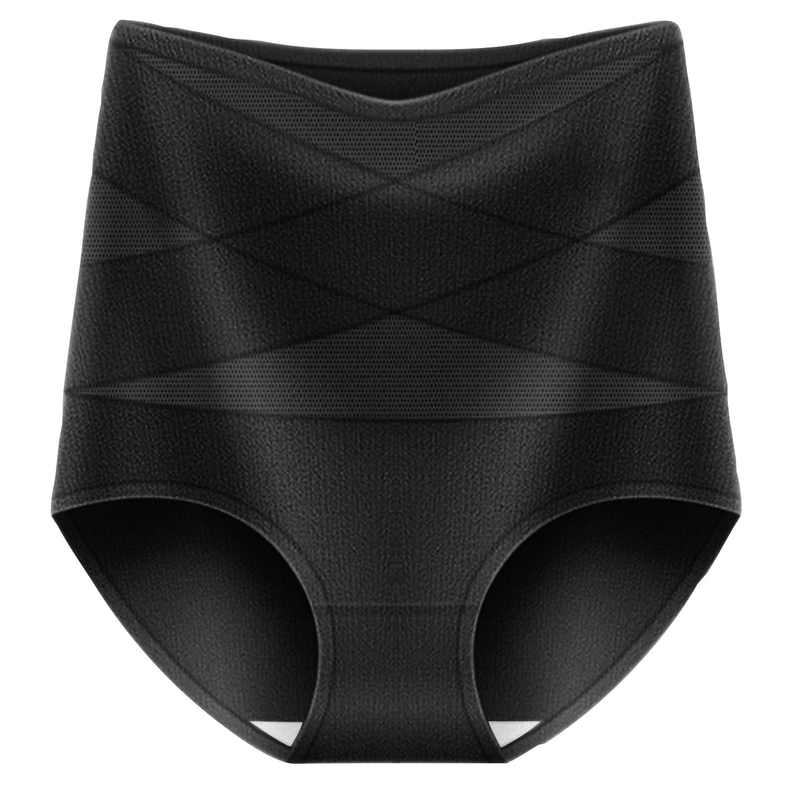 Shapewear for Women Tummy Control High Waisted Thong Panties Cross ...