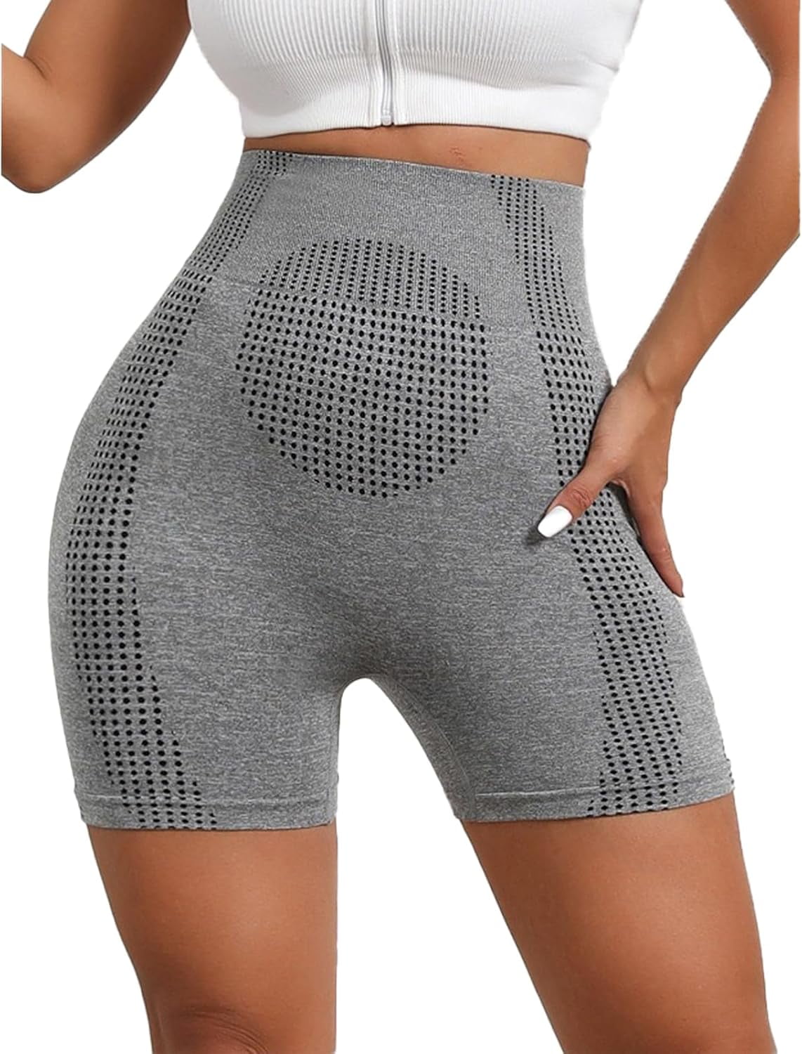 Shaping Shorts, Micro-Vibration Massage Module Ion Fiber Repair Shaping Shorts,Body Shaper for ...