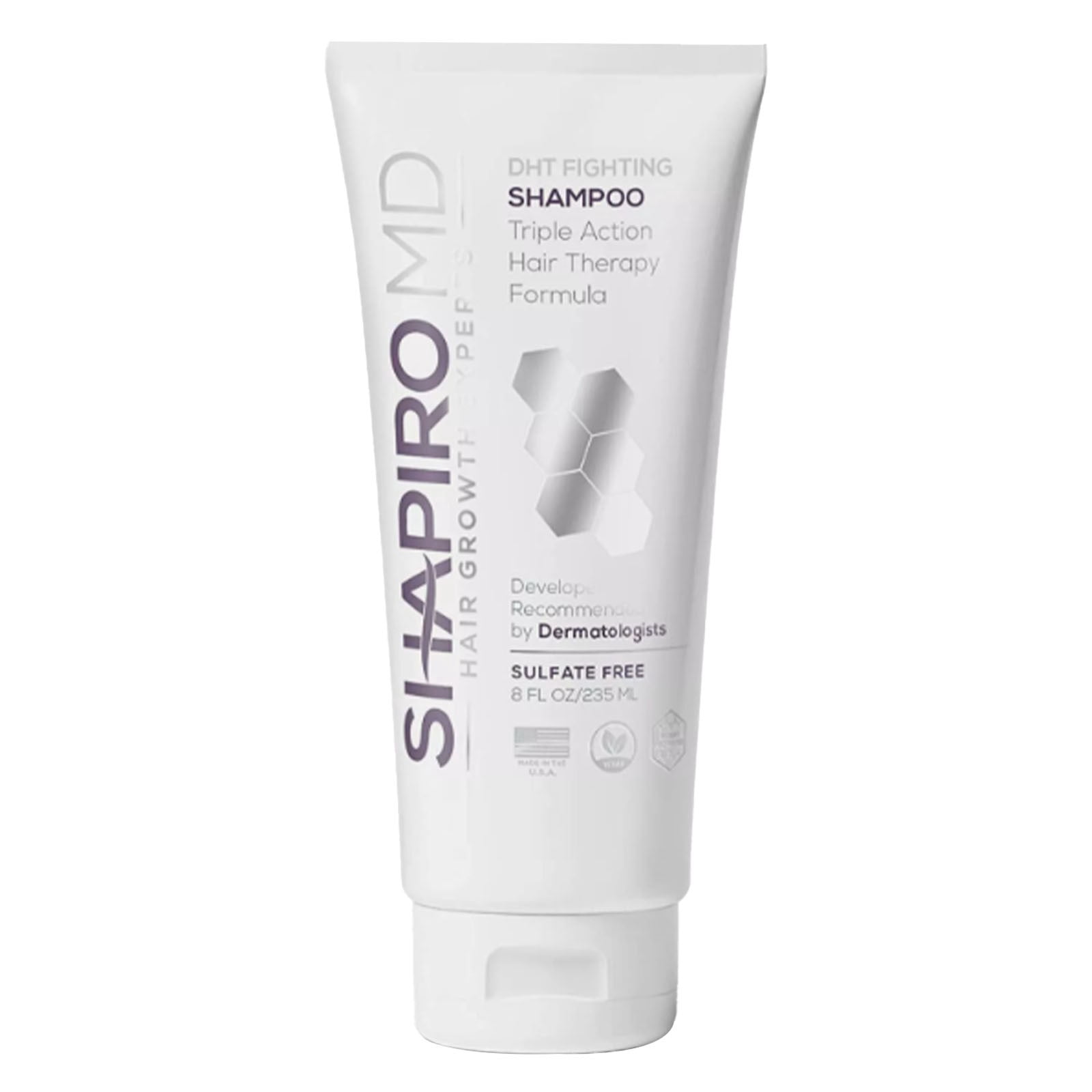 Shapiro MD Vegan Hair Growth Shampoo For Thinning Hair - Biotin & Plant ...
