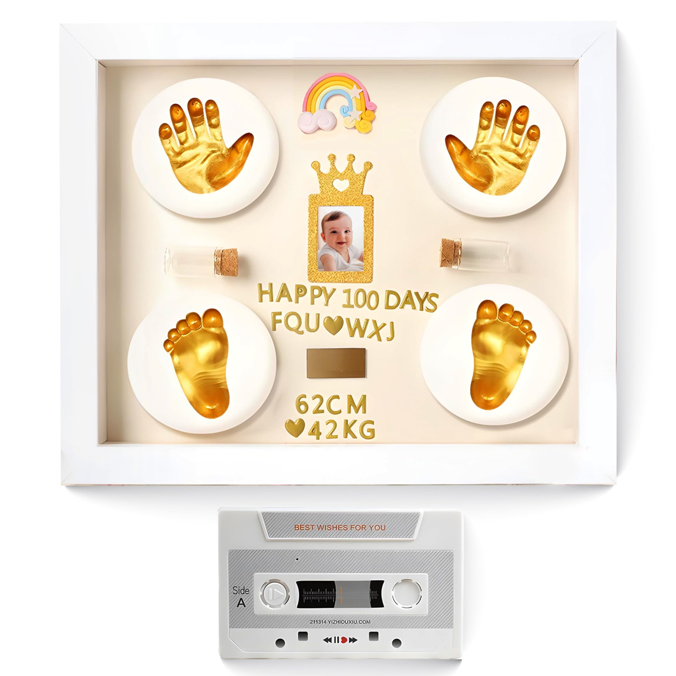 Shapory - Clay Handprint & Voice Recorder | Gift from Toddler to Mom ...