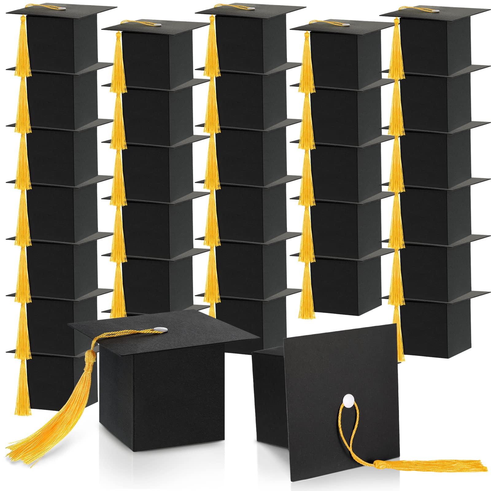 Shappy 32 Pcs Graduation SSF20 Cap Gift Box 2025 Decorations Candy Box ...