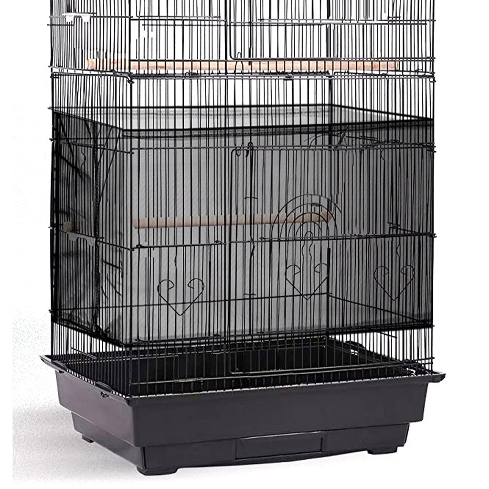 Shappy Large Bird Cage Seed Catcher,Bird Cage Cover Net Skirt Guard ...