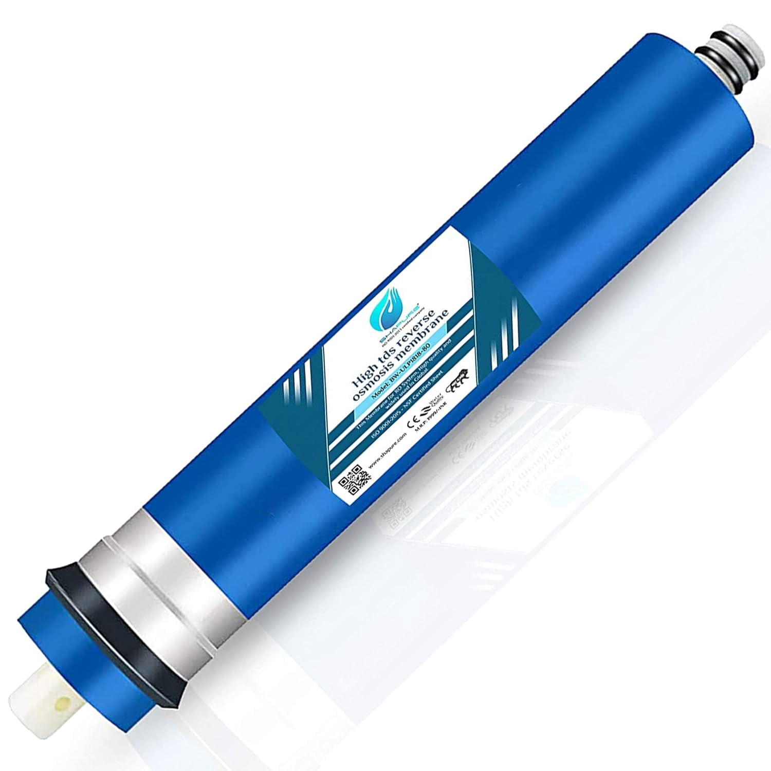 Shapure High 2500 TDS Membrane for All Type of RO Water Purifier One 80 ...
