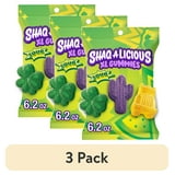 (3 pack) Shaq-A-Licious Xl Gummies Sour Chewy Candy, Bag 6.2 oz ...