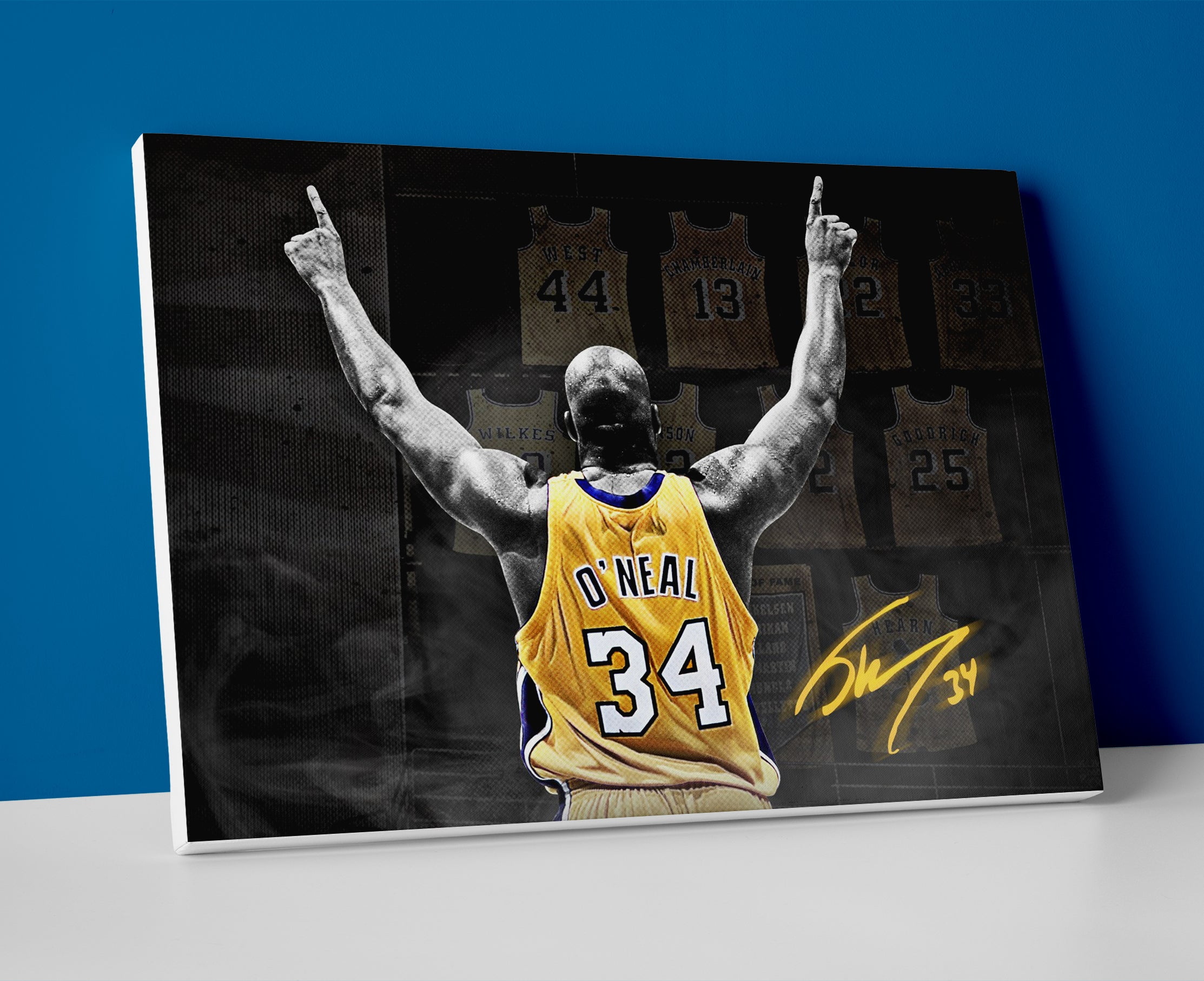 Shaq Poster or Wrapped Canvas - Walmart.com