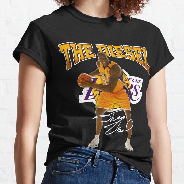 Shaquille O'Neal Basketball Los Angeles Legend Signature Vintage Retro ...
