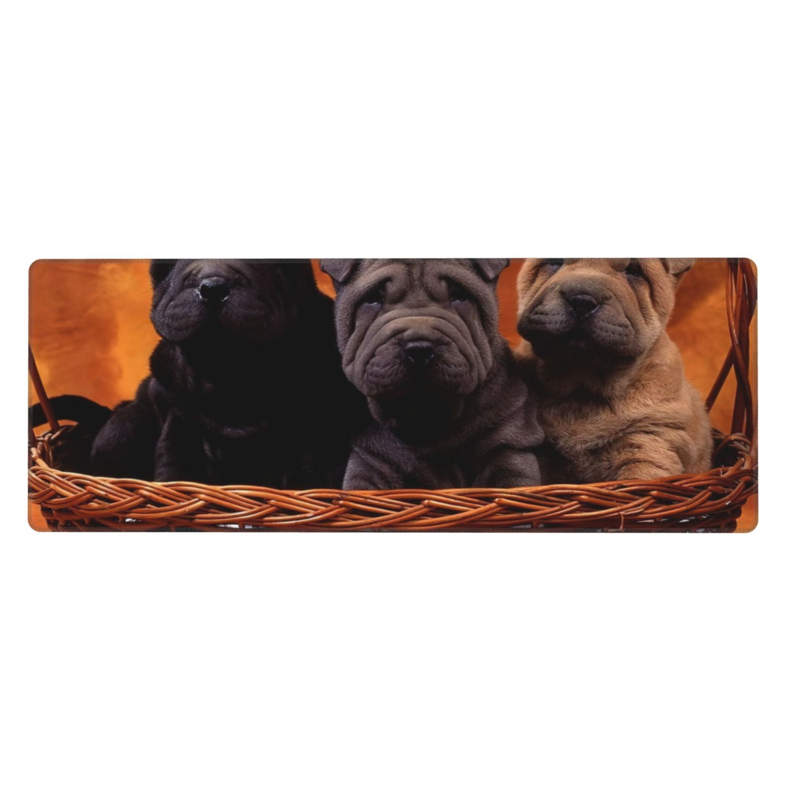 Shar Pei Black Puppy Small Dogs Gray Puppy Pets Mousepad Large Mouse ...
