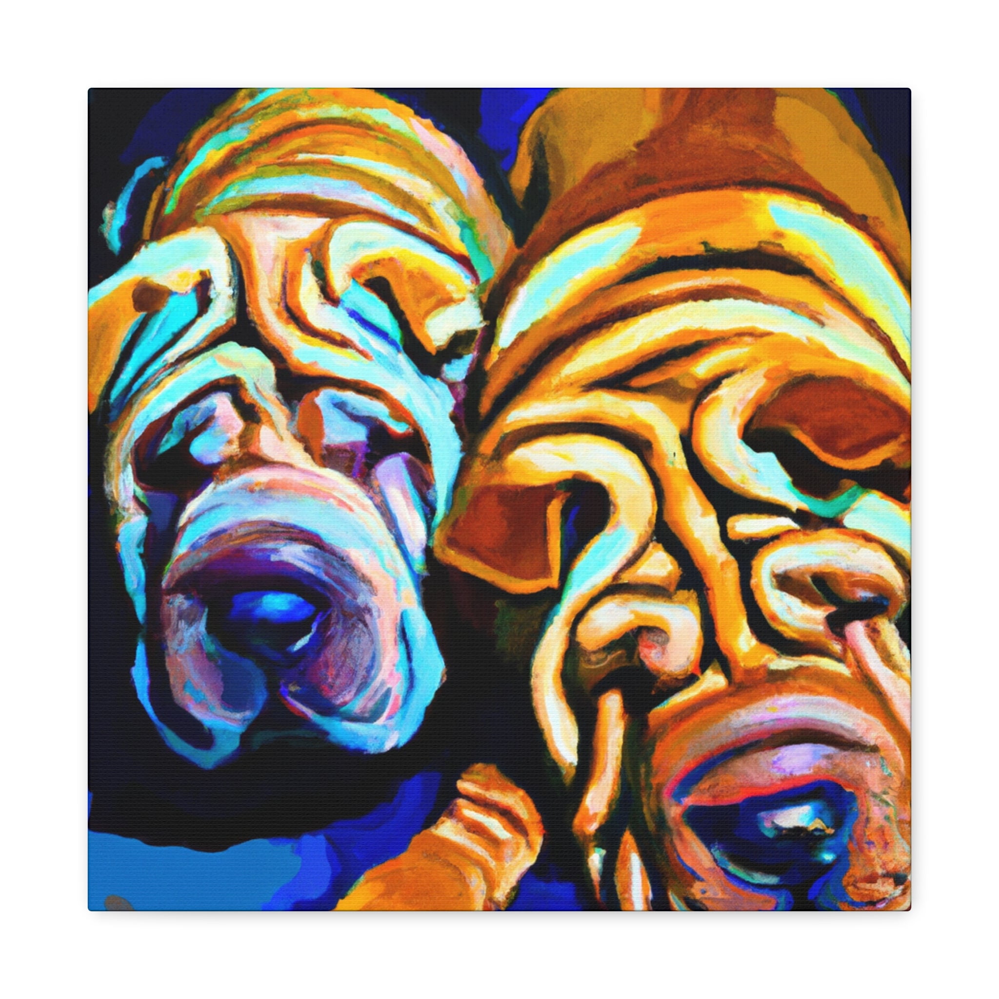 "Shar Pei Fauve Dream" - Canvas - Walmart.com
