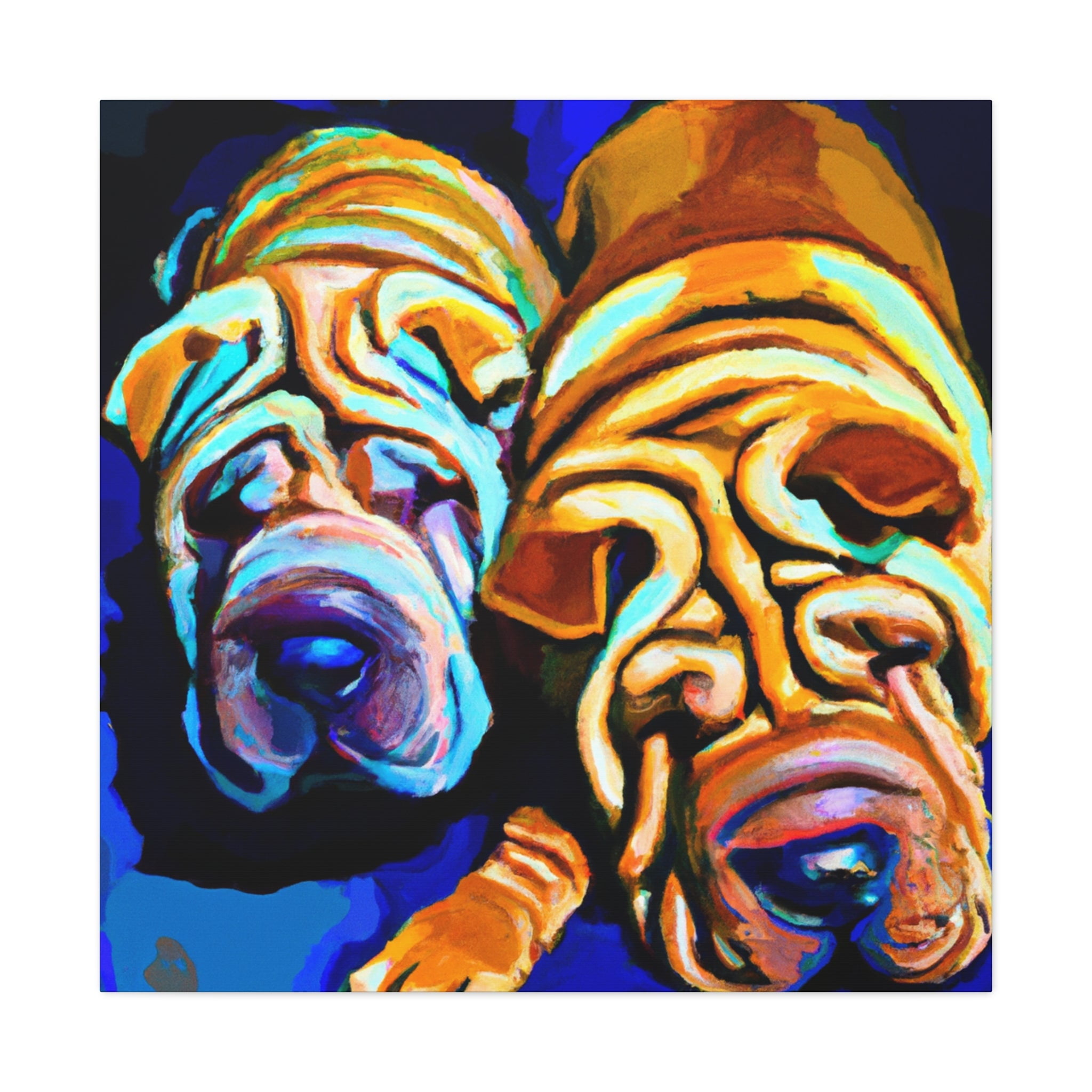 "Shar Pei Fauve Dream" - Canvas - Walmart.com