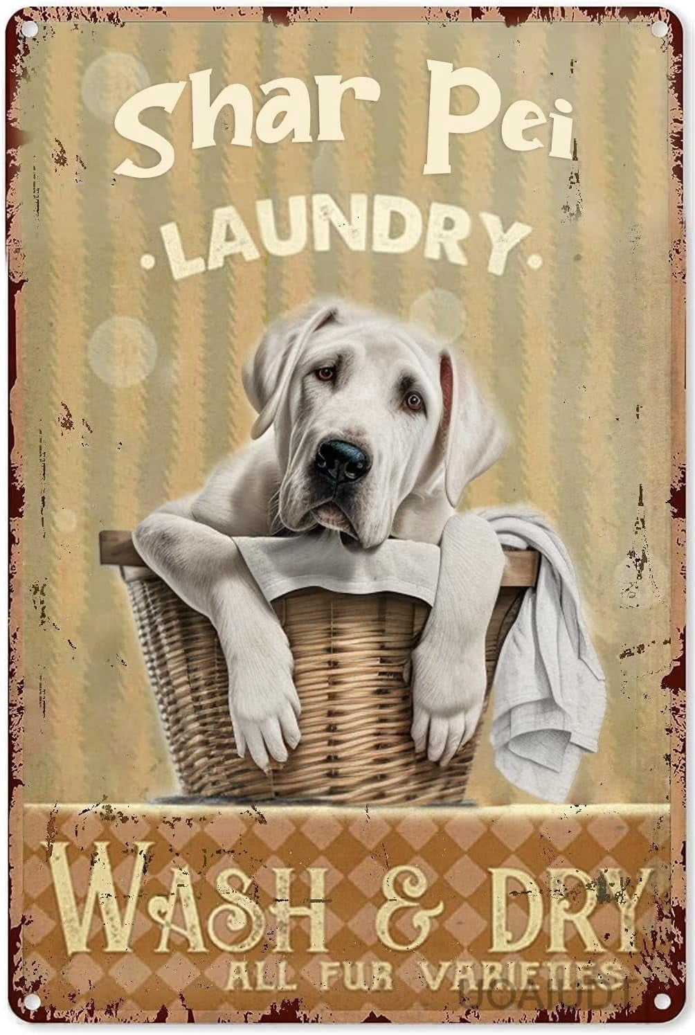 Shar Pei Jigsaw Puzzles 1000 Pieces For Adults -Shar Pei Laundry Wash ...