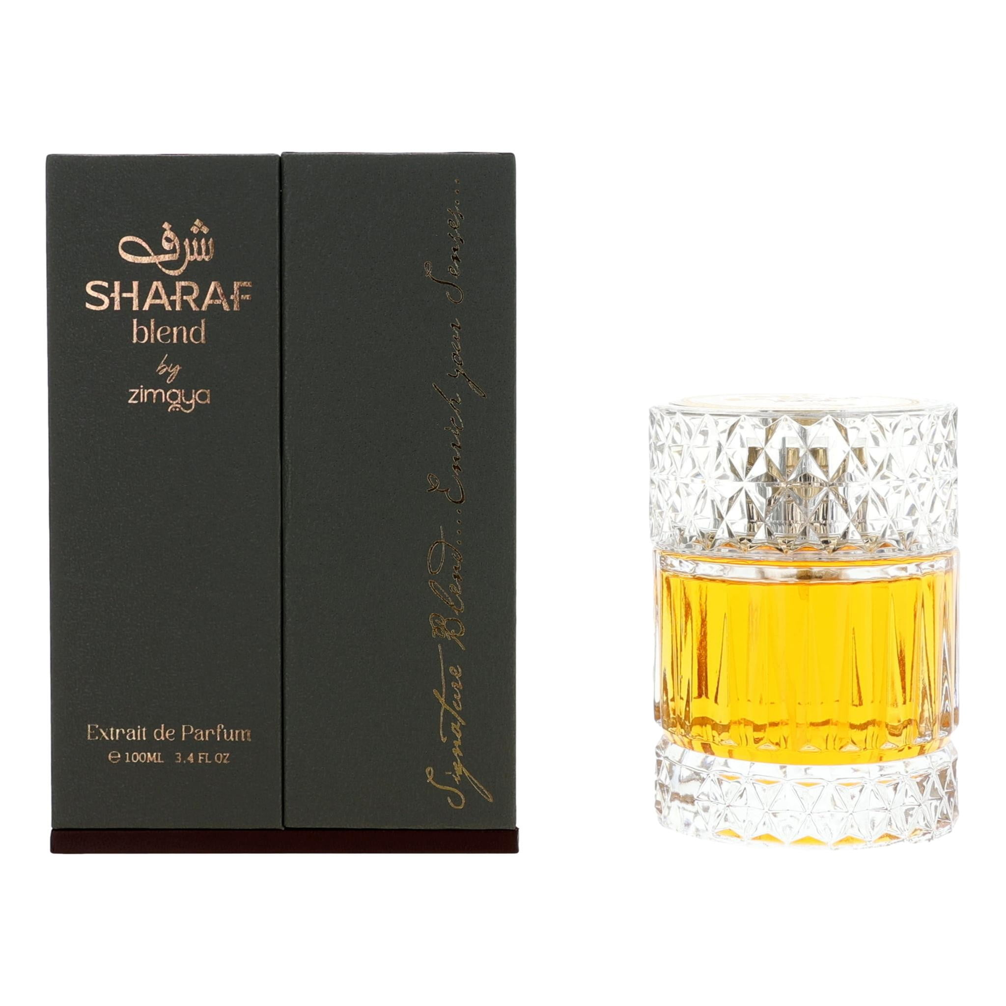 Sharaf Blend by Zimaya, 3.4 oz Extrait de Parfum Spray for Unisex ...
