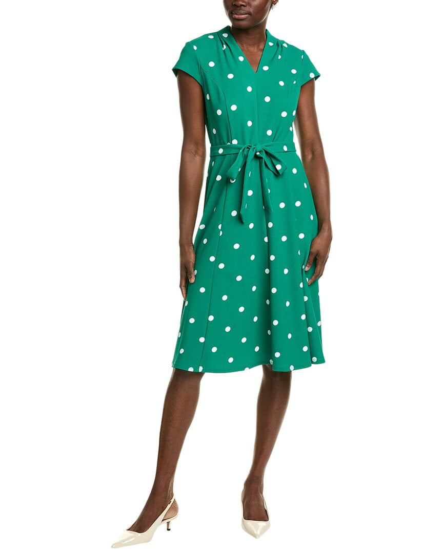 Sharagano womens Midi Dress, 4, Green - Walmart.com