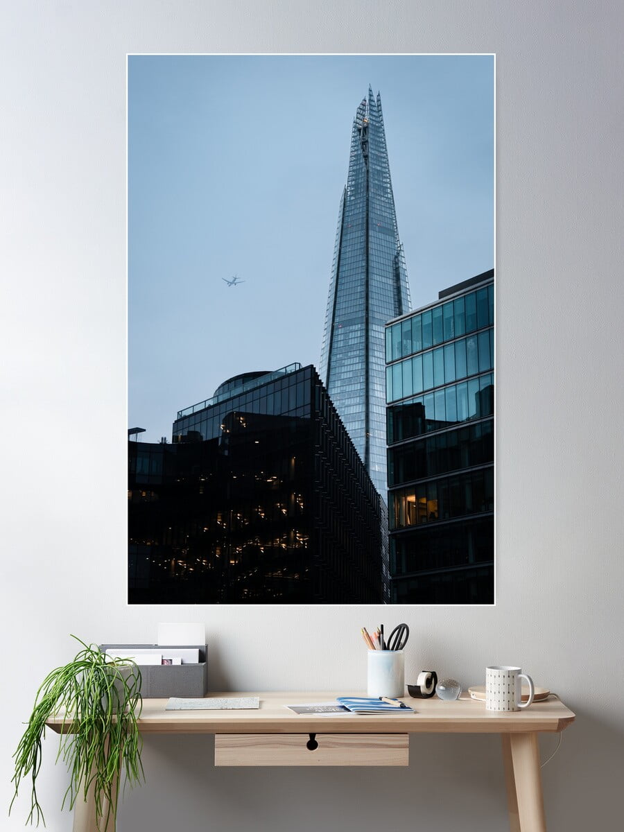 Shard Poster Wall Art, Modern Wall Decor For Living Room Bedroom, 16x24 ...