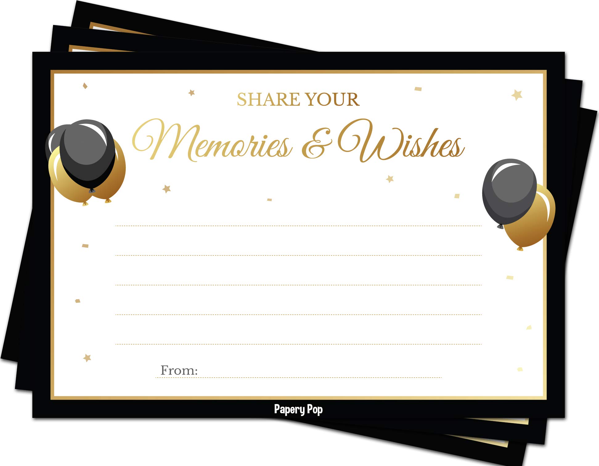 Share your Memories and AIF4 Wishes (50 Cards Pack) - Any Occasion ...