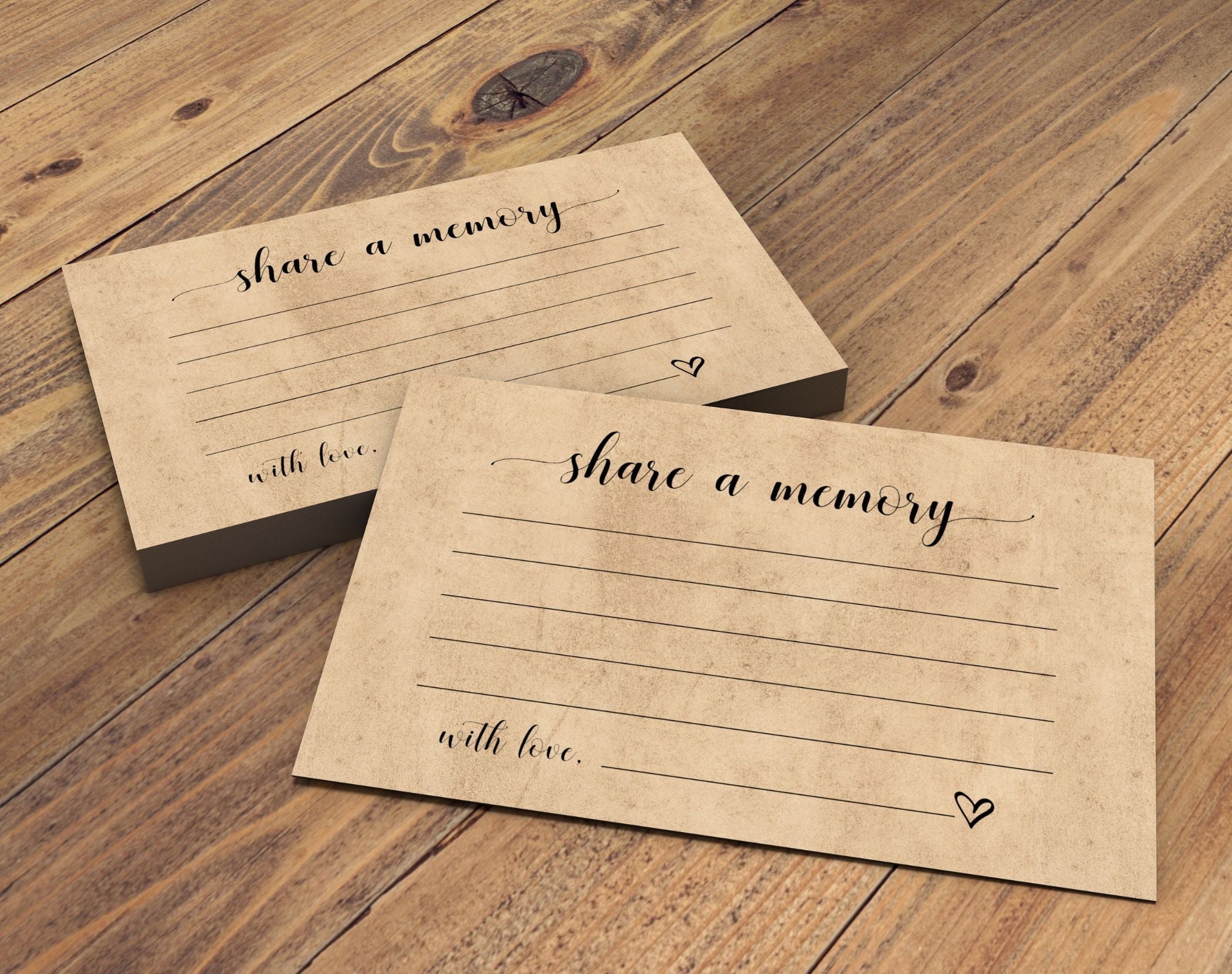 Share a Memory Cards (50 Cards) 4" x 6" Blank Anniversary, Graduation ...