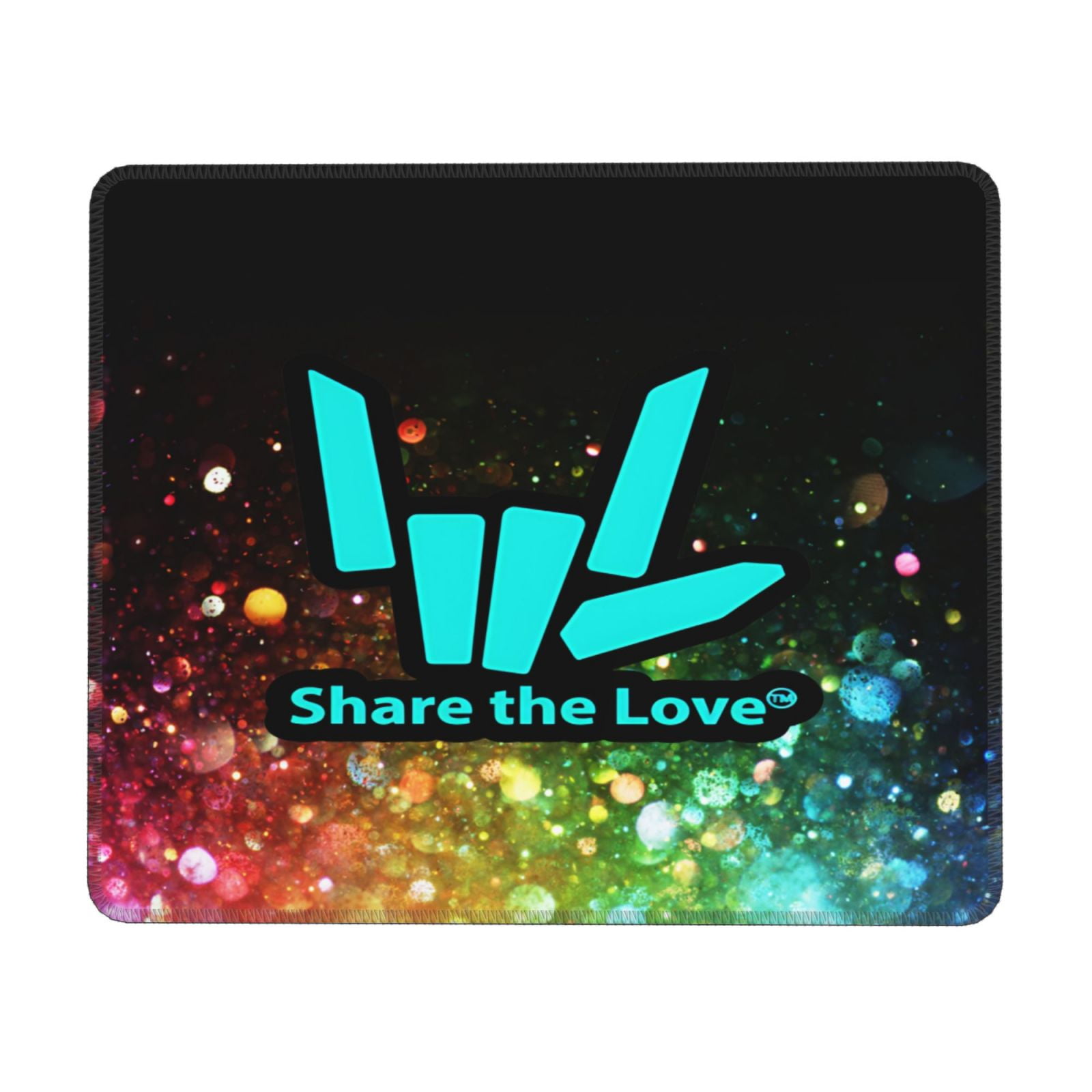 Share The Lo-ve Rubber Lock Edge Mouse Pad Office Mouse Pad Suitable ...