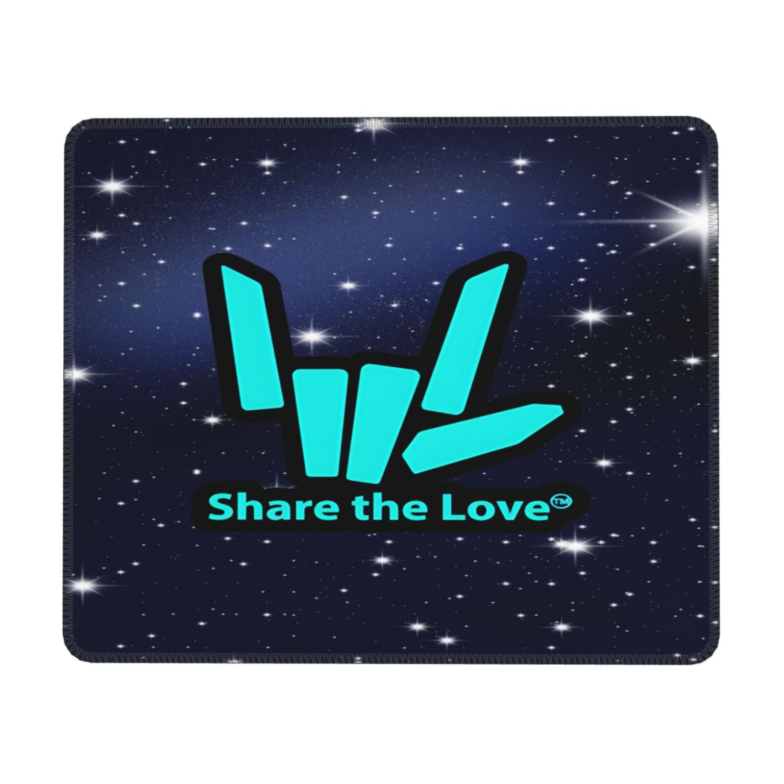Share The Lo-ve Rubber Lock Edge Mouse Pad Office Mouse Pad Suitable ...