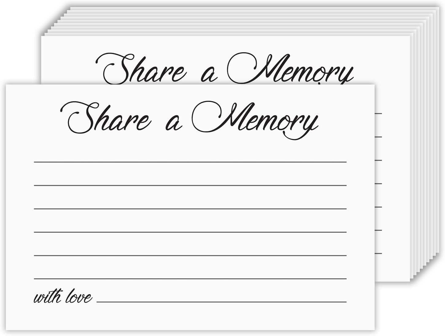 Custom Memory Card Prints for Birthday, Anniversary, Showers ...