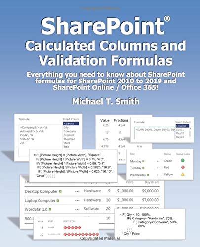 Pre-Owned SharePoint Calculated Columns and Validation Formulas: Everything you need to know ...