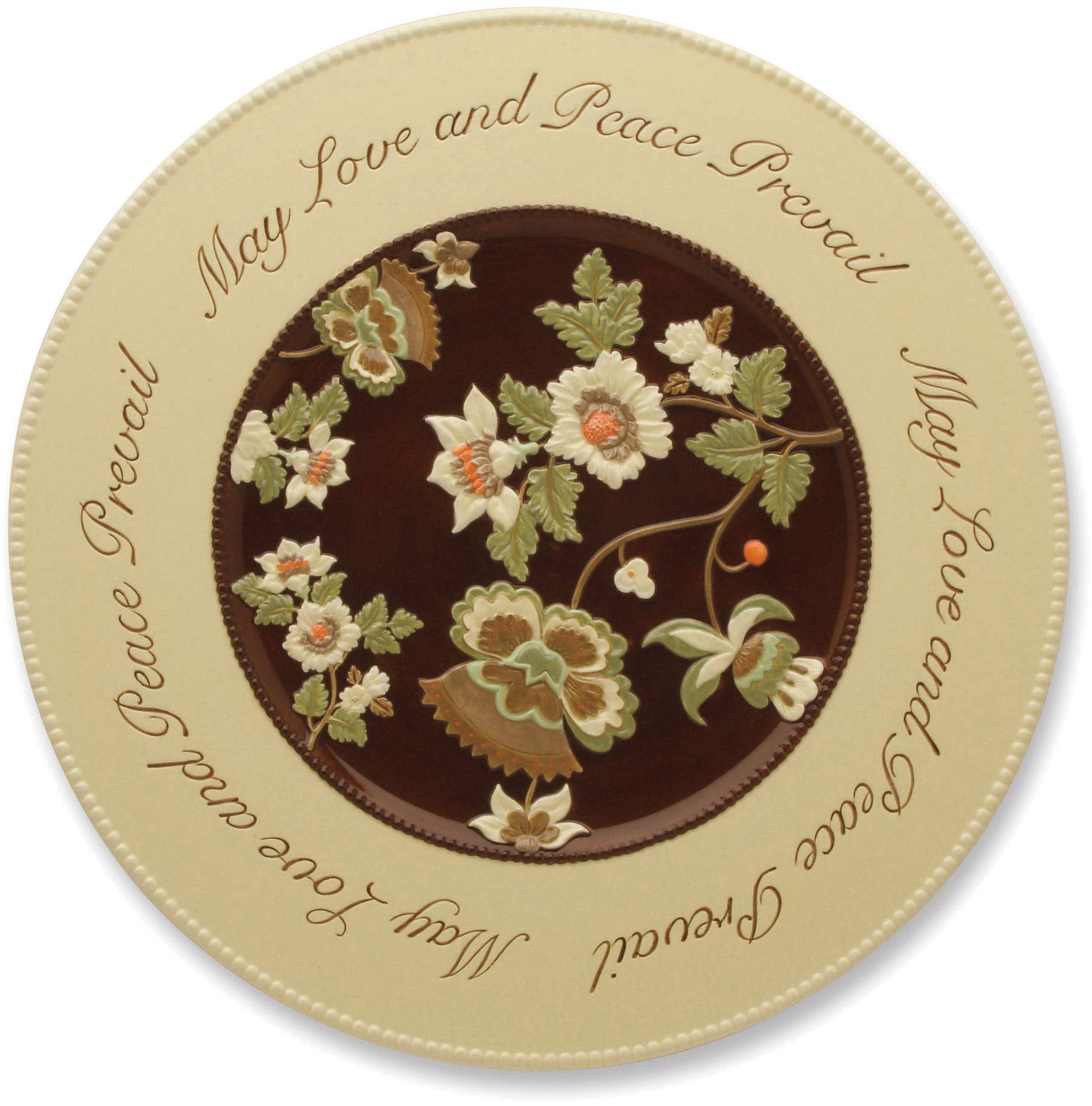 Shared Blessings Love and Peace 15-Inch Diameter Platter - Walmart.com