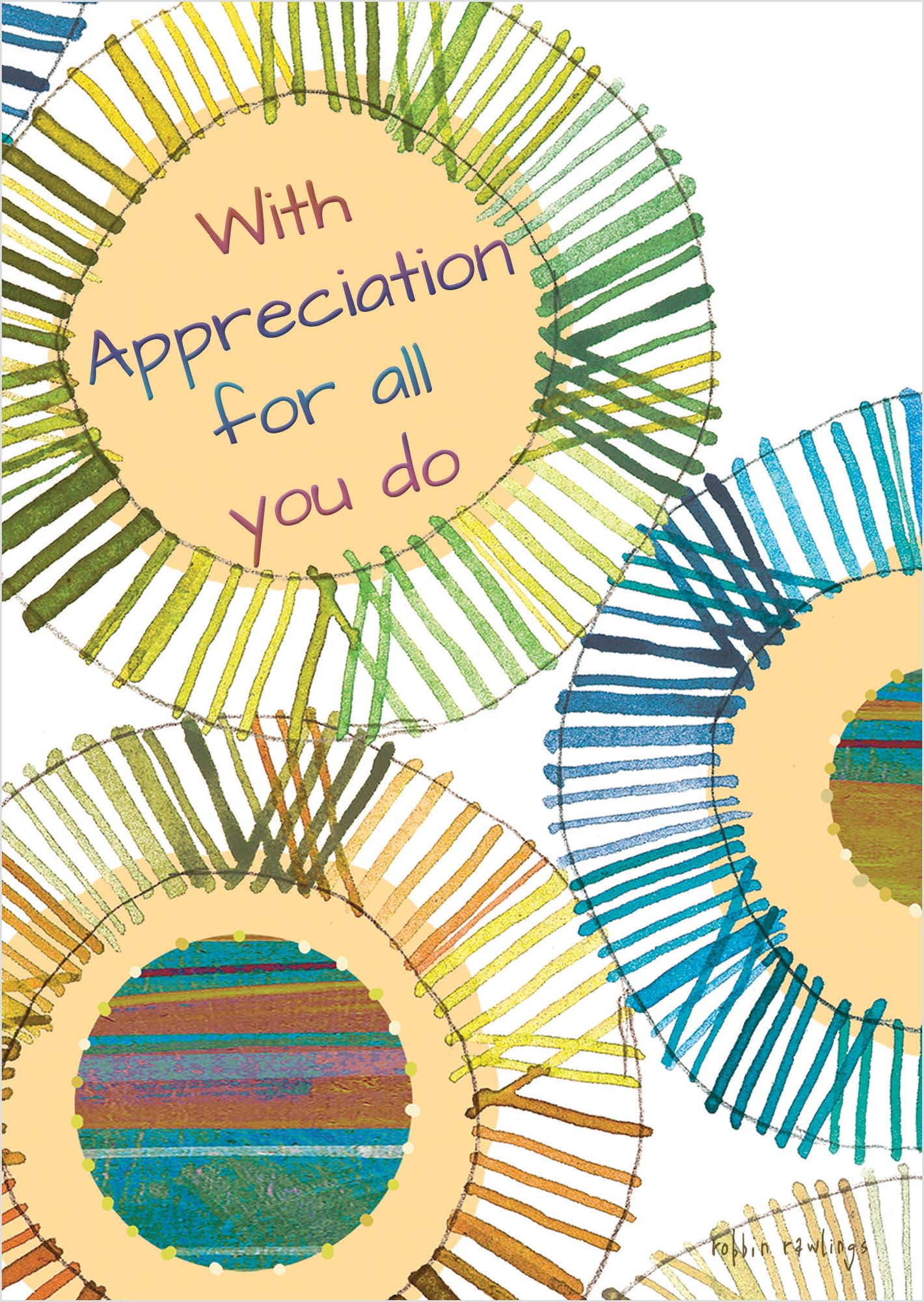 Shared Blessings With Appreciation 1 Count Religious Ministry Thank You ...