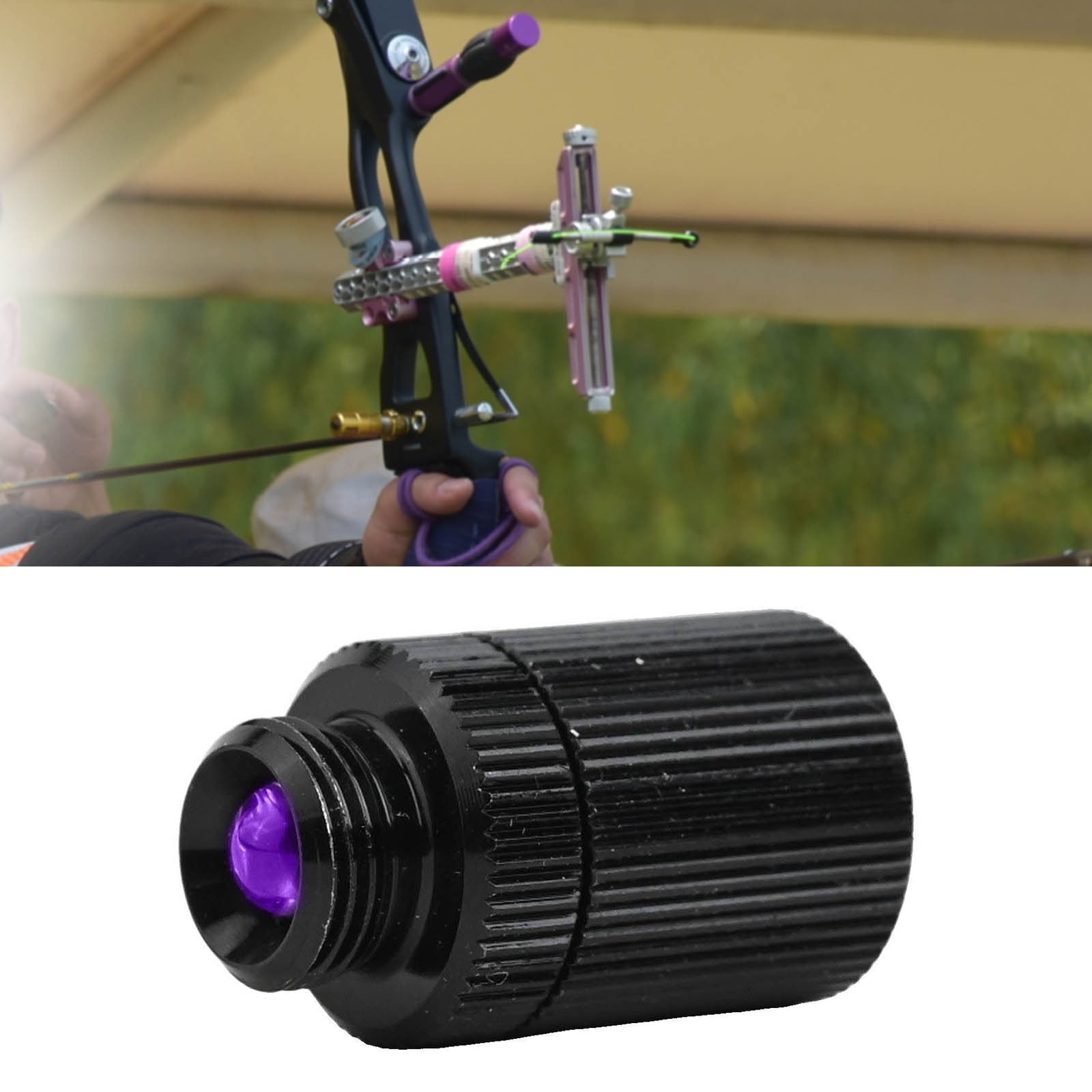 Shared Size Compound Bow Sight Light White LED 9mm for Hunting ...