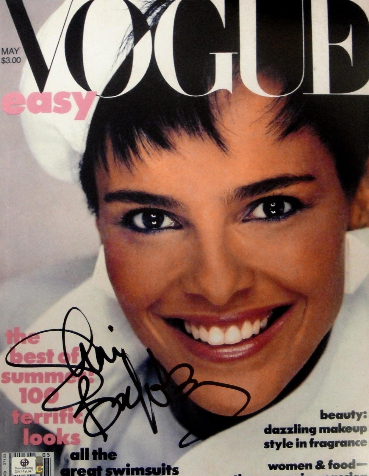 Shari Belafonte Hand Signed Autograph 11x14 Photo Sexy Vogue Cover JSA ...