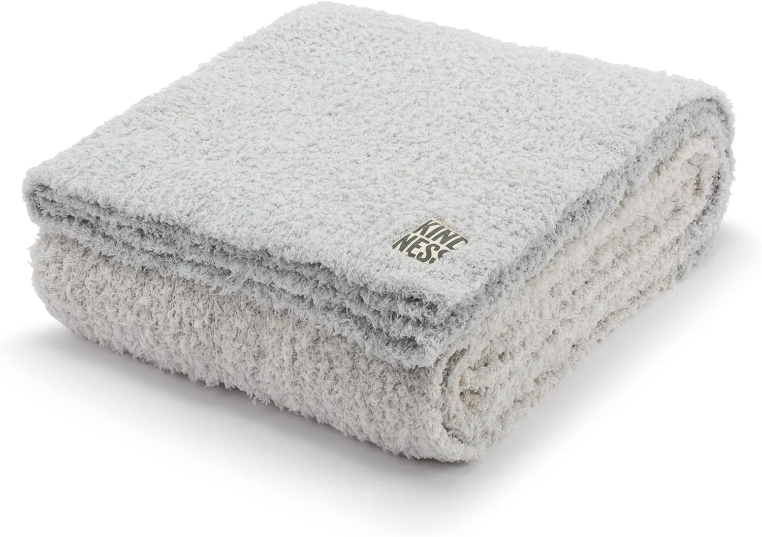 Sharing Kindness Grey 60 x 50 Inch Polyester Fiber Throw Blanket ...