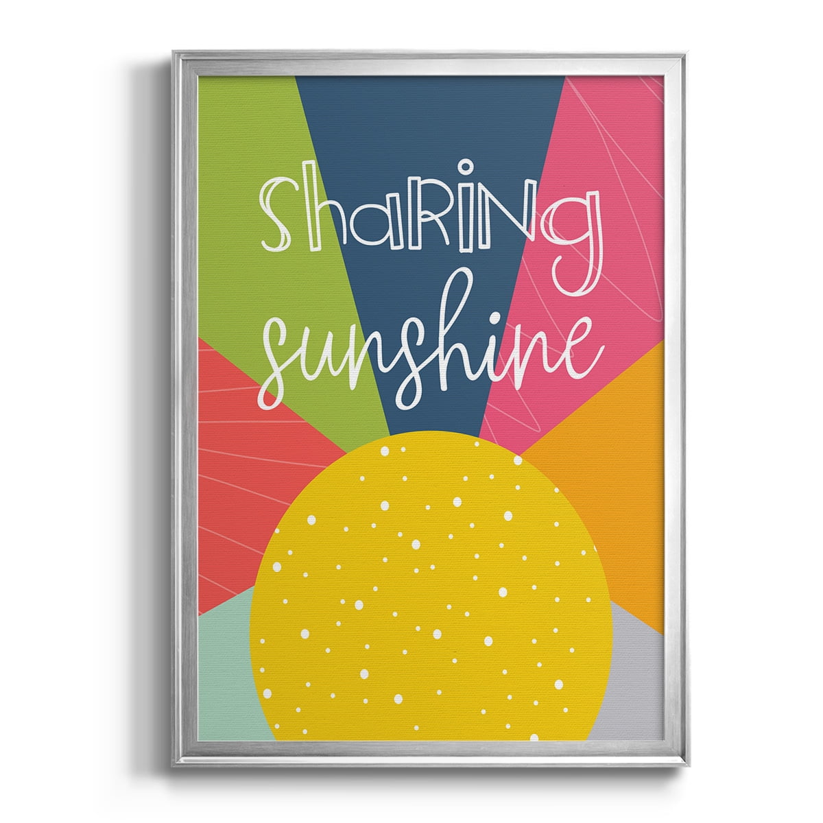 Sharing Sunshine Premium Framed Print - Ready to Hang - Walmart.com