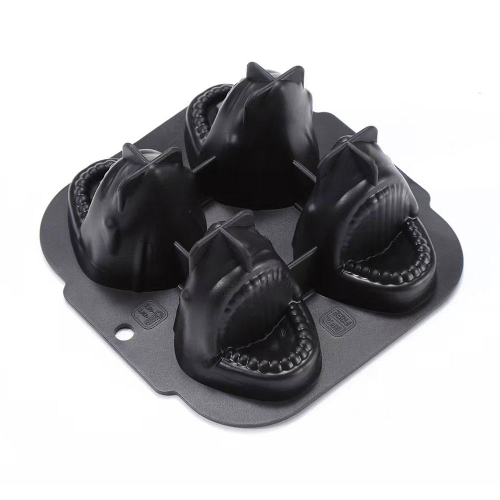 Shark 3D Large Silicone Ice Cube Molds,Silicone Ice Molds Shark Ice ...