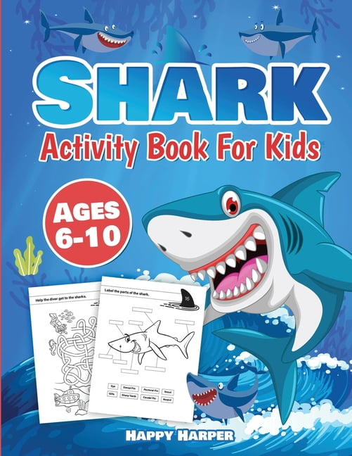 Shark Activity Book (Paperback) - Walmart.com