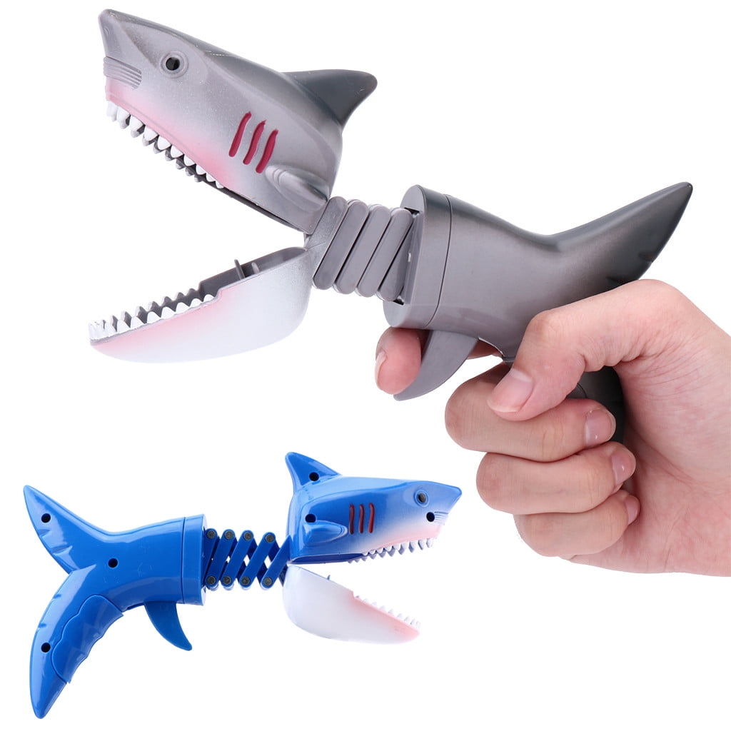 Shark Animal Figures Grabber Claw Game Snapper Pick Up Claw Novelty ...