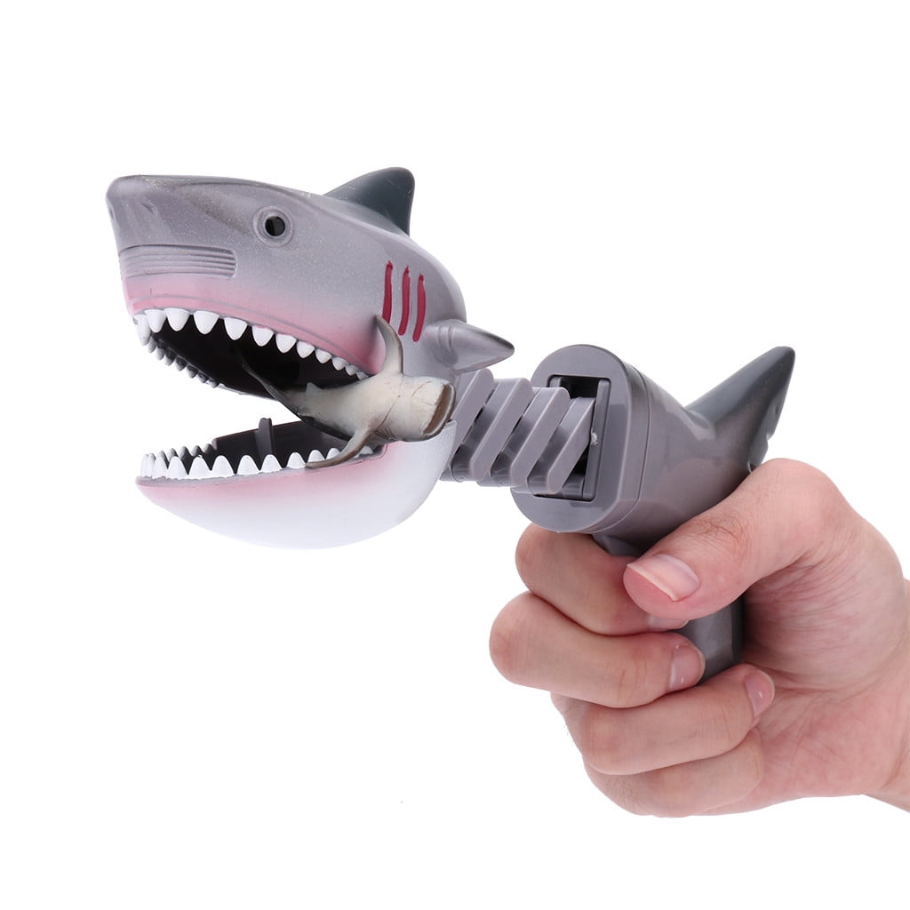 Shark Animal Figures Grabber Claw Game Snapper Pick Up Claw Novelty ...