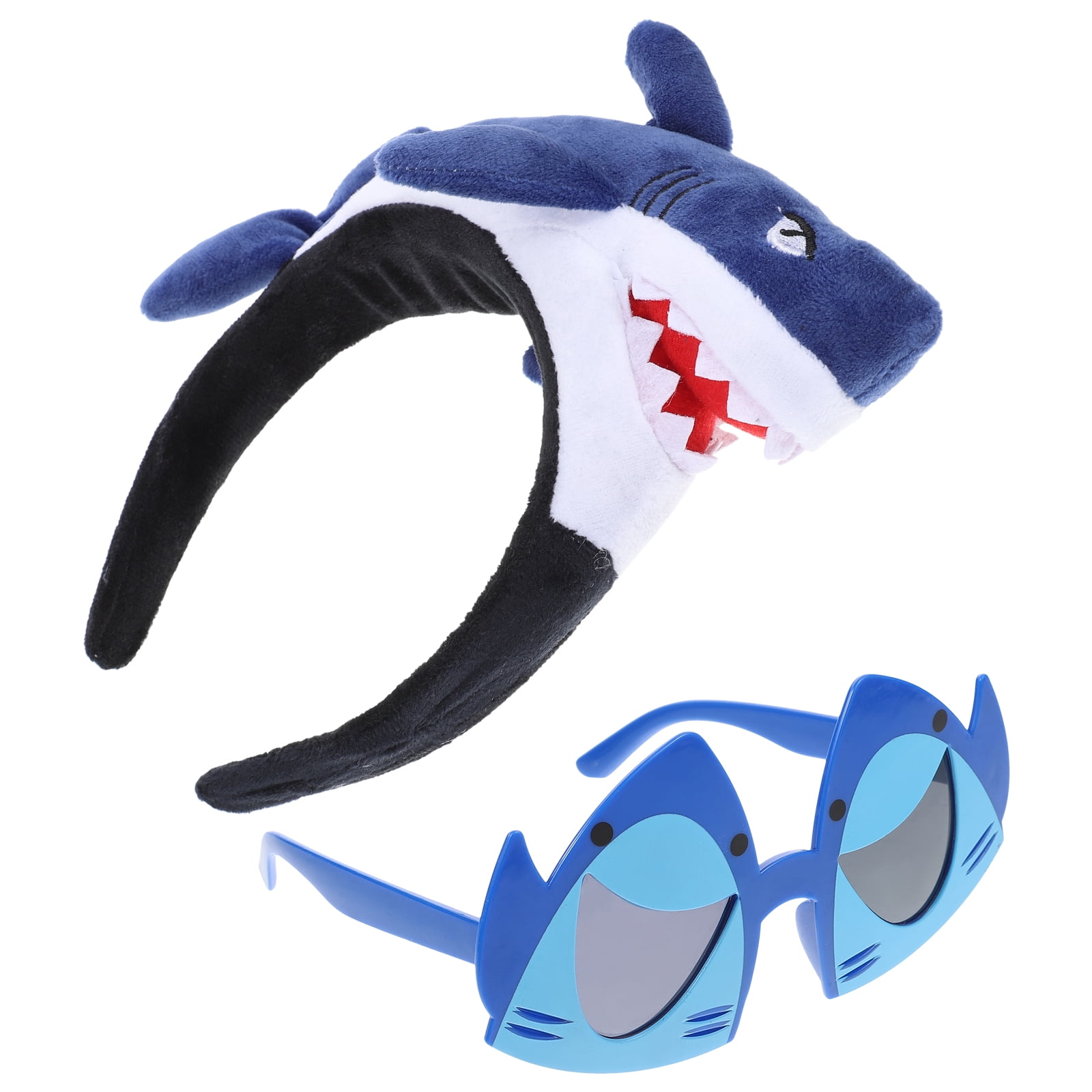 Shark Animal Headband Costume Party Funny Eyeglasses Glasses Favors ...