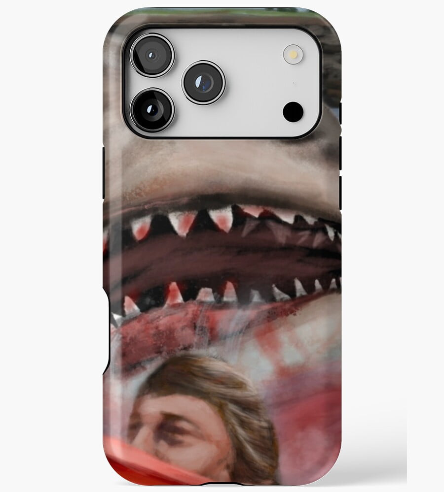 Shark Attack Jaws, Great White Ocean Danger Movie H7231 Phone Case for ...