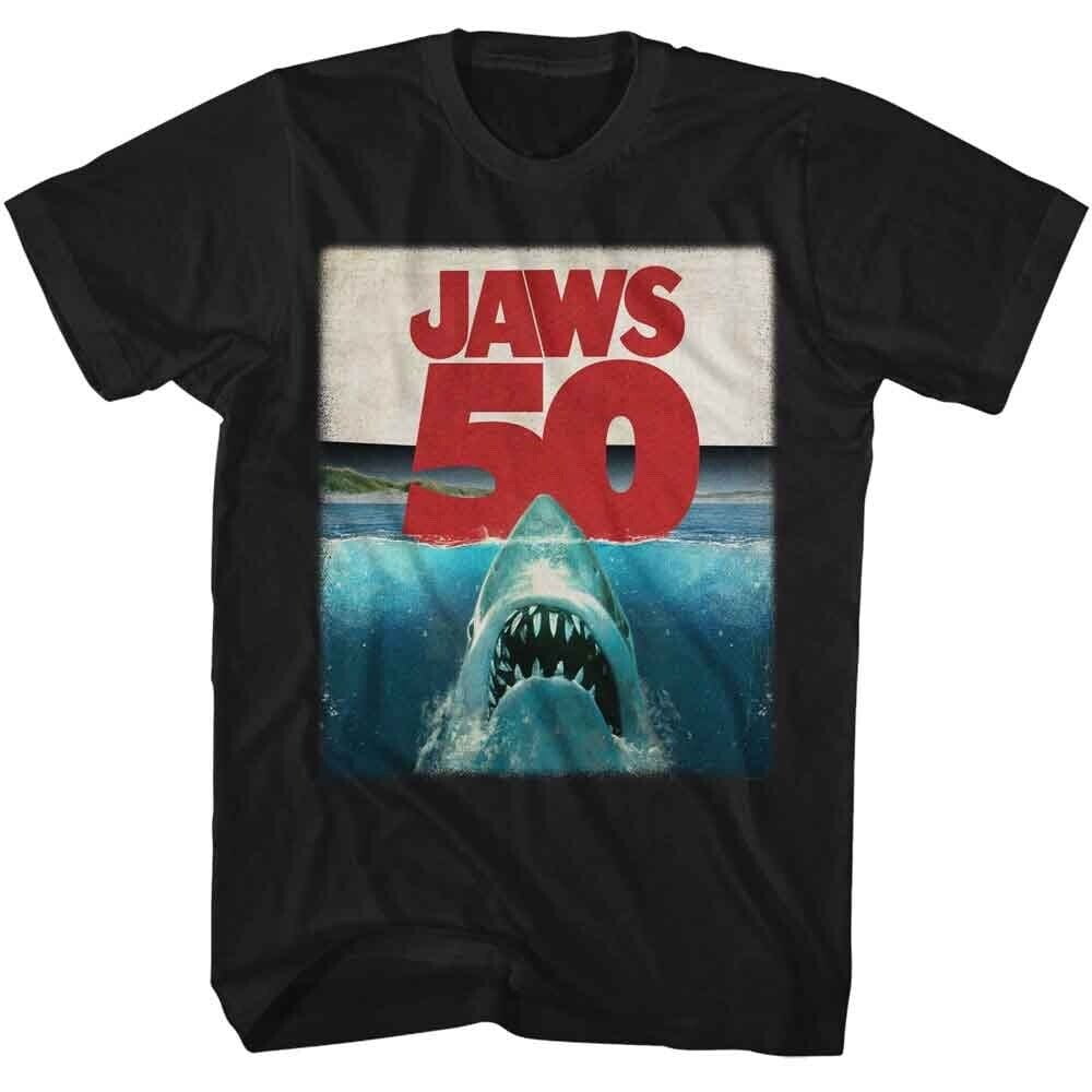 Shark Attack Sea Terror Shirt, 50th Anniversary Ocean Horror Tribute ...