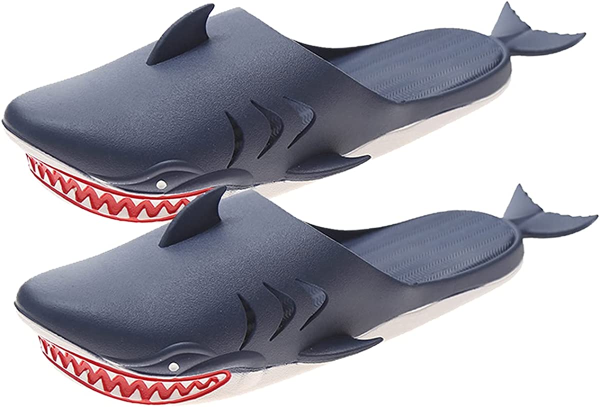 Shark Baotou Men and Women Indoor Household Soft Bottom Outdoor Beach ...
