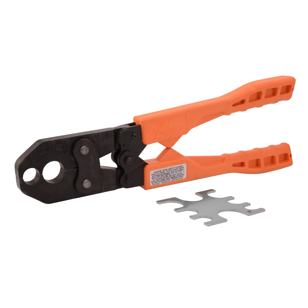 Shark Bite 23251 1/2", 3/4" PEX Combo Crimp Tool - Walmart.com