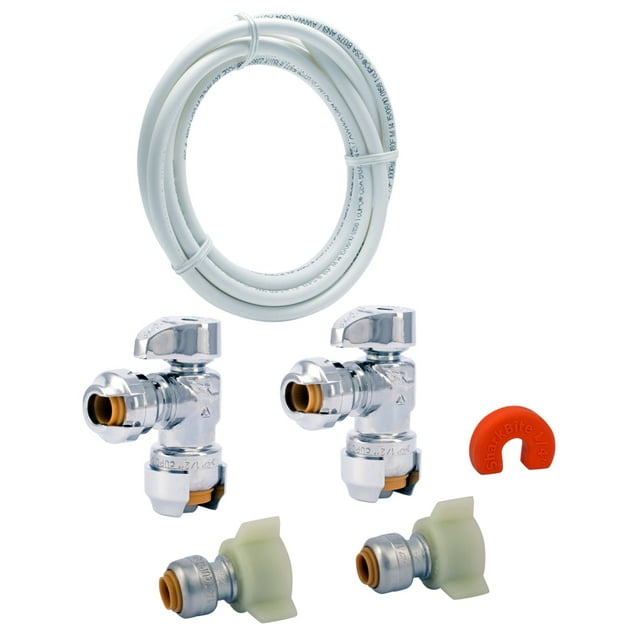 Shark Bite 25087 Faucet Connection Kit With Angle Stops - Walmart.com