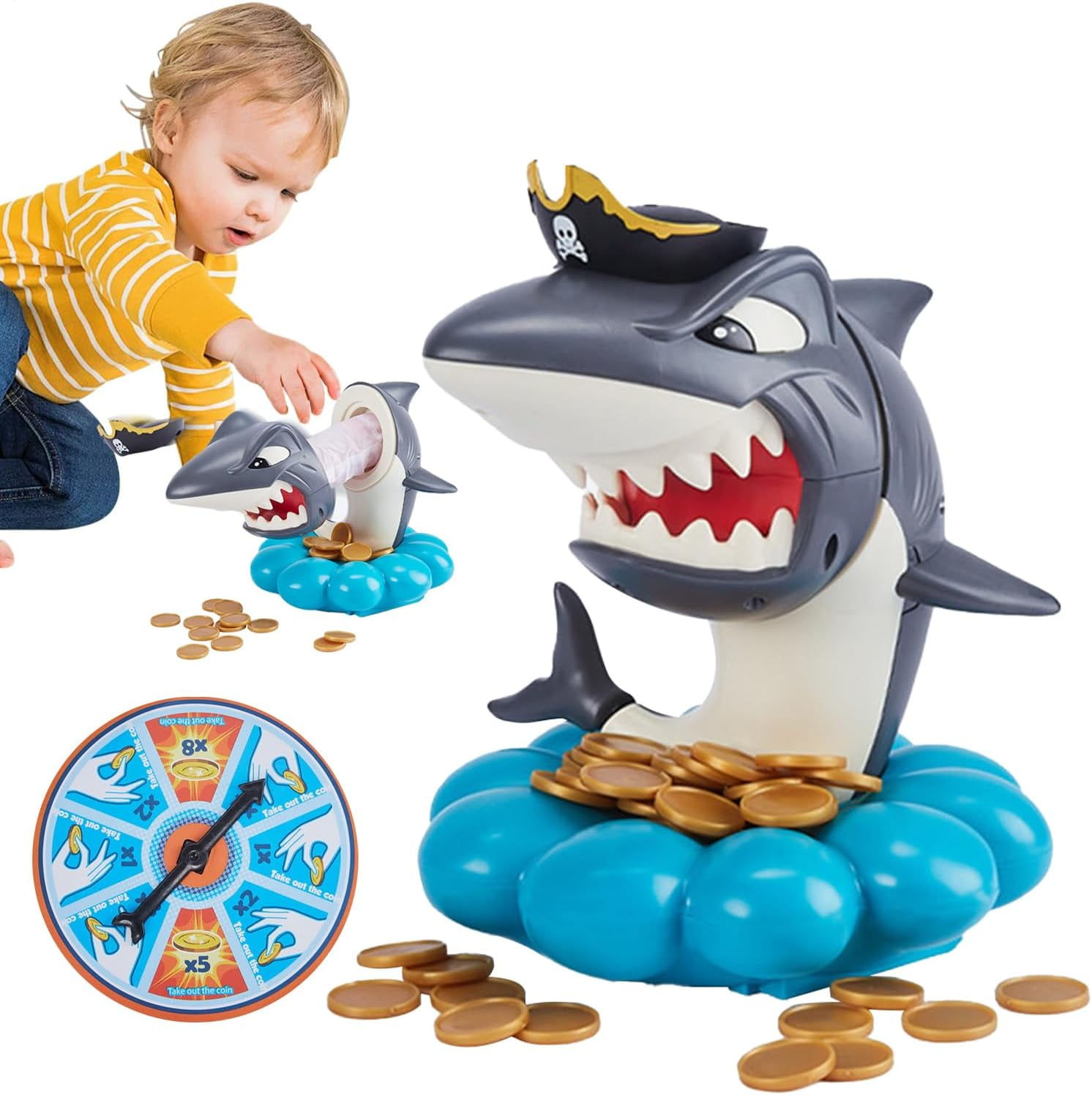 Shark Bite Game for Kids - Funny Family Night Activity | Prank ...