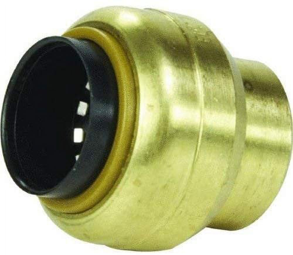 Shark Bite U518LFA 3/4" Brass End Cap - Walmart.com