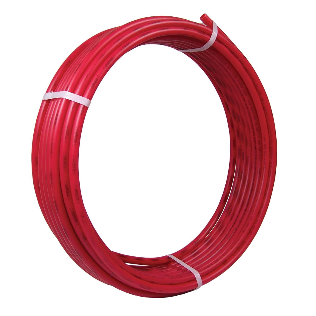 Shark Bite U860R100 1/2" X 100' Red PEX Coil Tubing - Walmart.com
