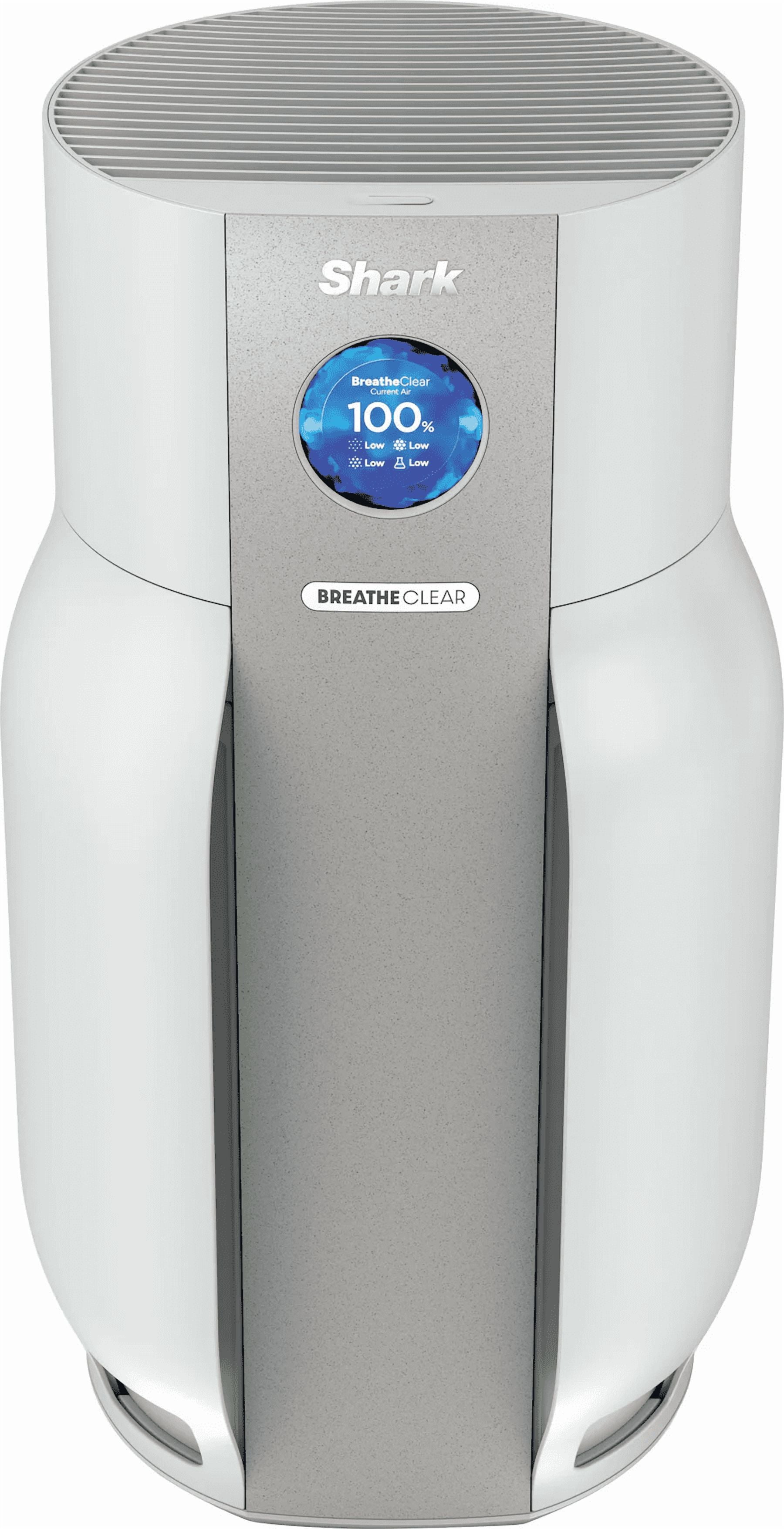 Shark BreatheClear Max HEPA Air Purifier, 1650 sq ft, NeverChange, Pet ...