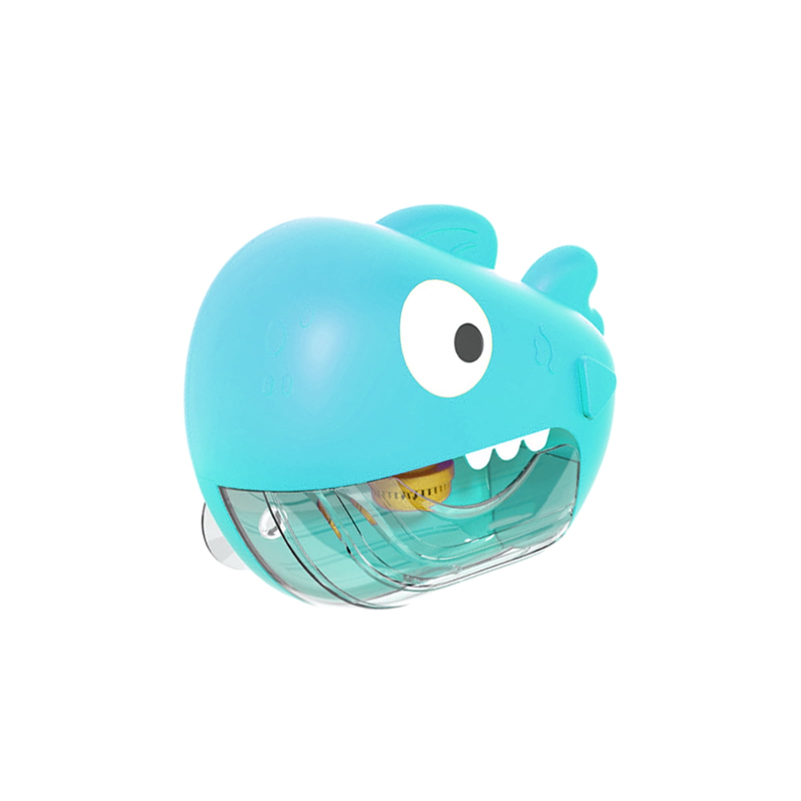 Shark Bubble Maker Bath Toy with Music Suction Cup Electric Dinosaur ...