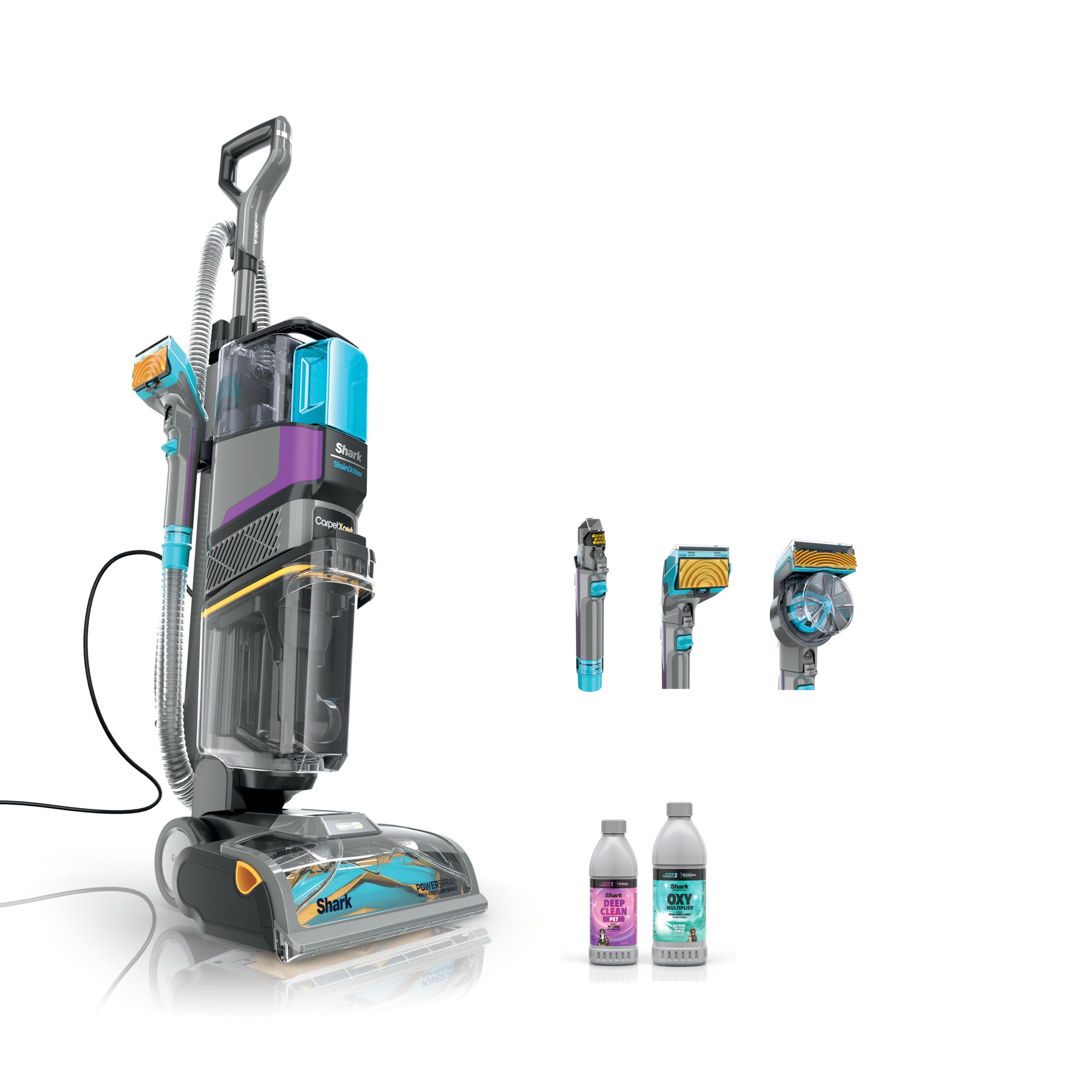 Shark CarpetXpert HairPro with StainStriker Technology Upright Deep ...