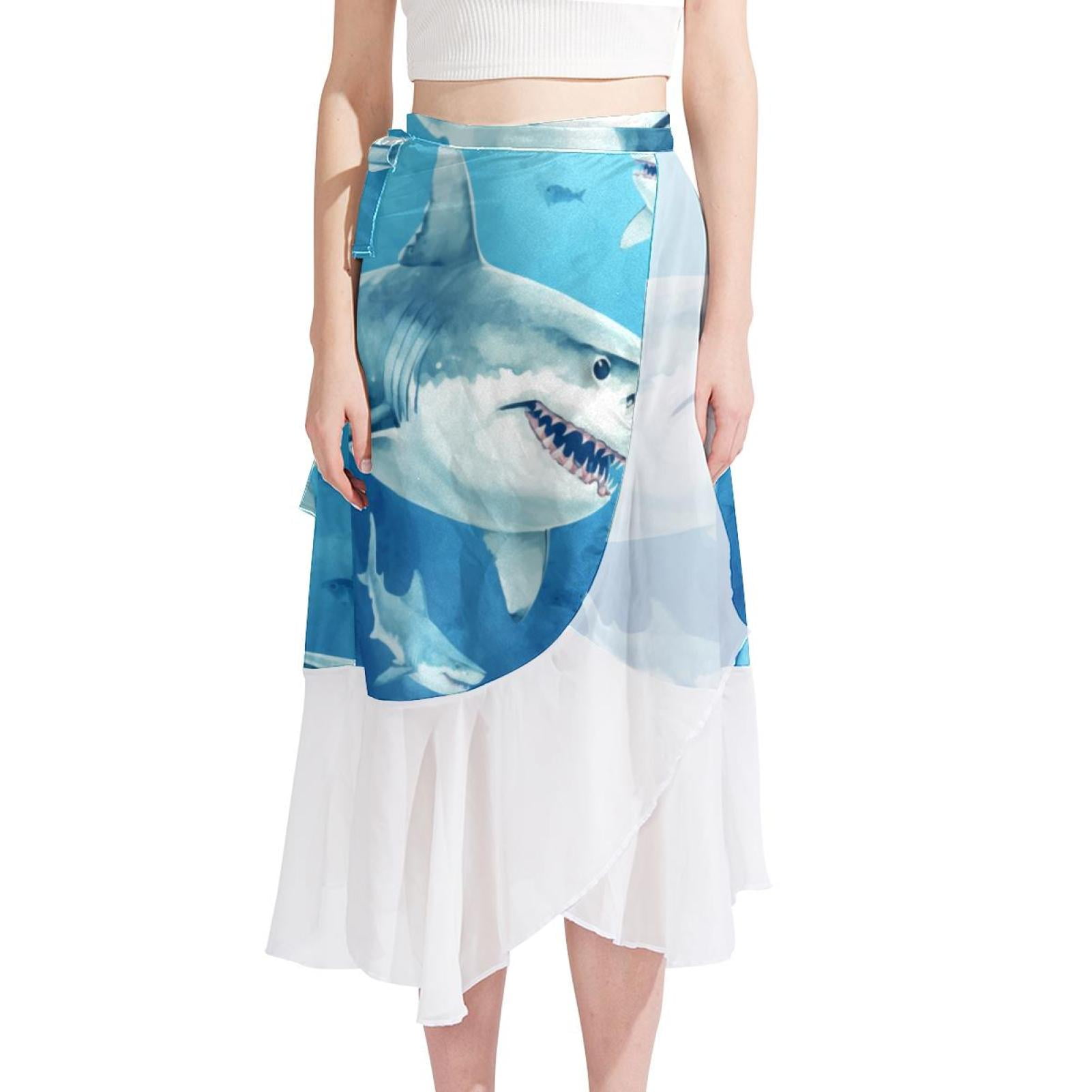 Shark Chiffon Beach Dresses for Women - Stylish and Lightweight Beach ...