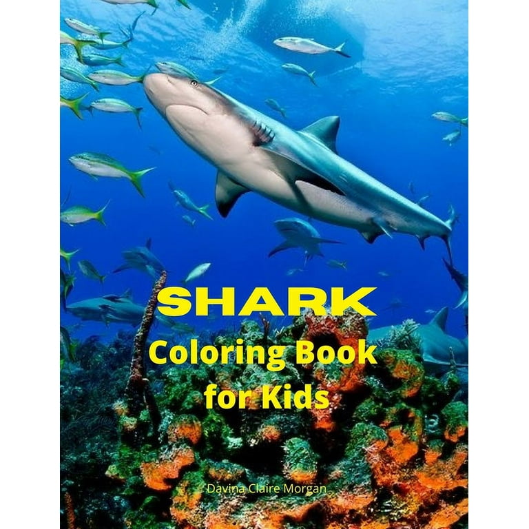 bull shark coloring pages